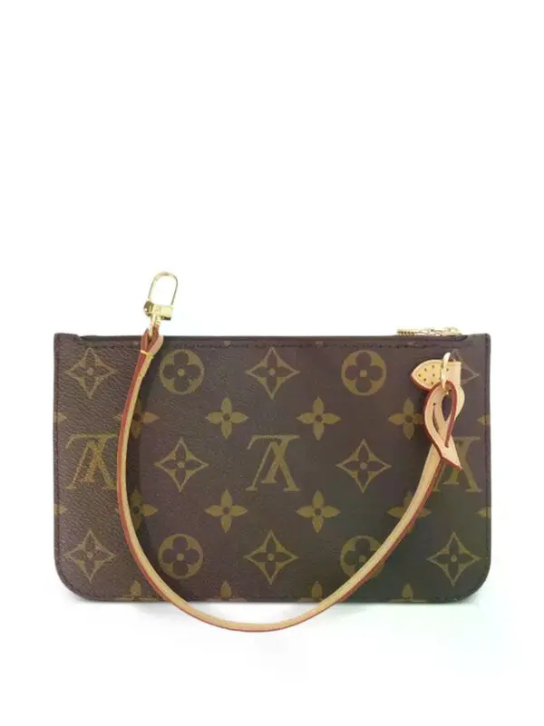 LOUIS VUITTON Monogram Neverfull Pm Tote Bag - Brown
