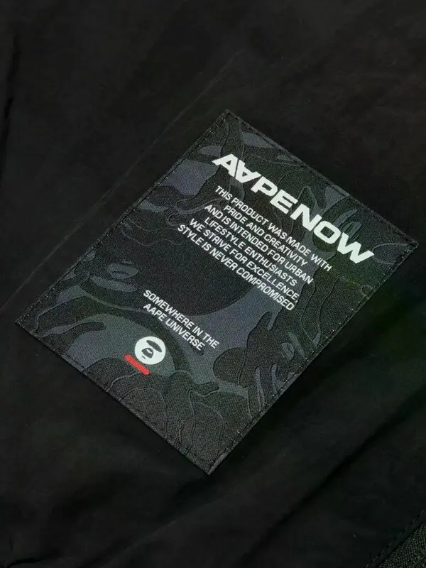 AAPE BY *A BATHING APE Moonface Logo Zip-up Jacket