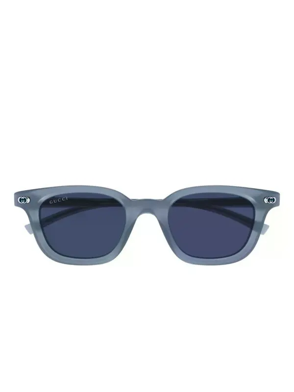 Gucci Square Frame Sunglasses - Blue