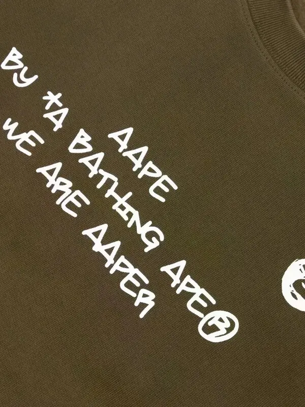 AAPE BY *A BATHING APE Aaper Graphic-print Sweatshirt