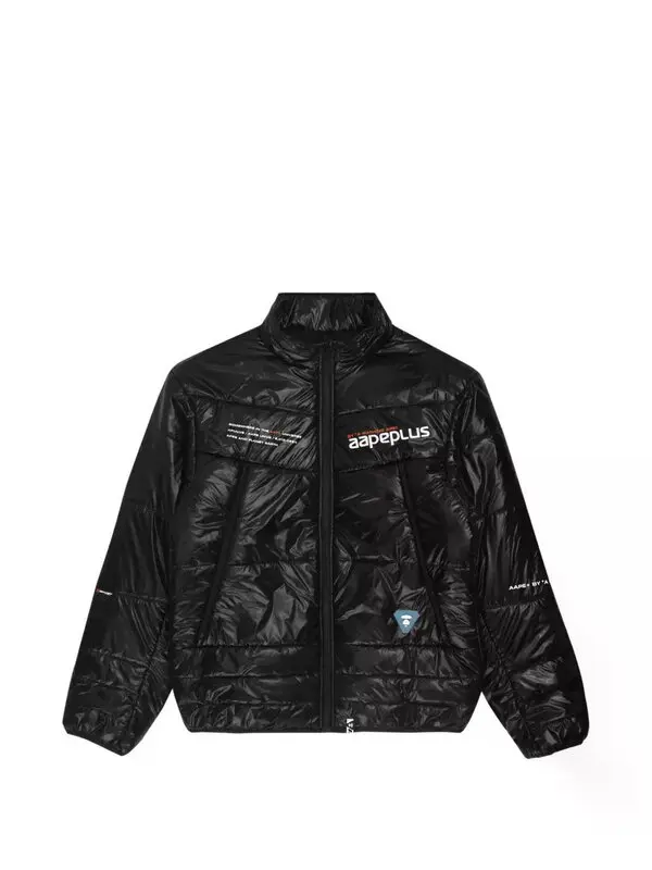 AAPE BY *A BATHING APE Quilted Logo-print Jacket