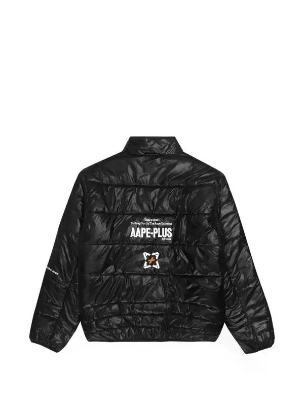 AAPE BY *A BATHING APE Quilted Logo-print Jacket
