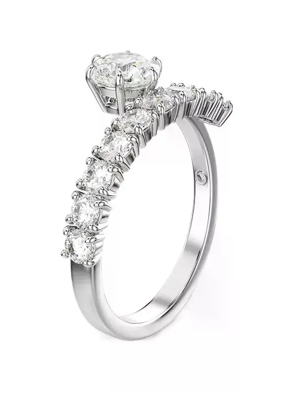 SWAROVSKI Matrix Cubic Zirconia Wrap-around Open Ring