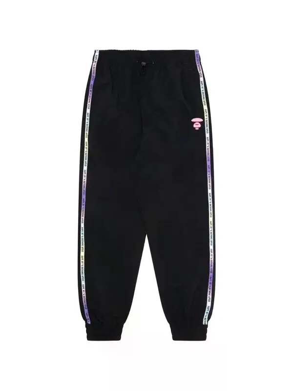 AAPE BY *A BATHING APE Embroidered Moonface Track Pants