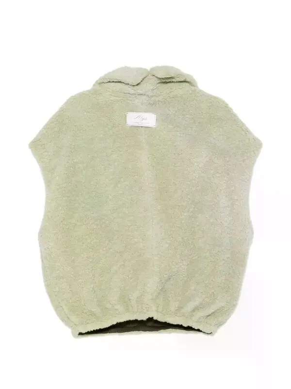 ALYSI Sleeveless Half-zip Gilet