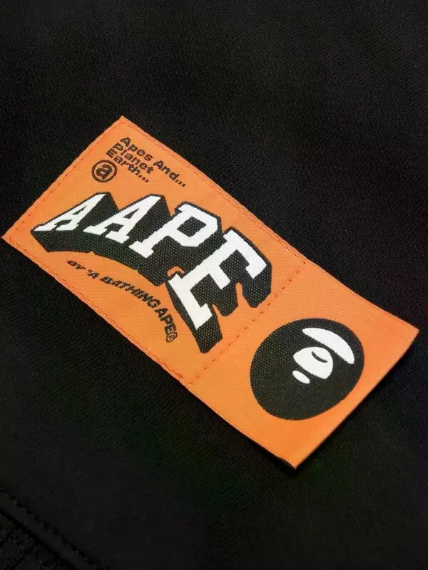 AAPE BY *A BATHING APE Moonface Embossed Sweatshirt