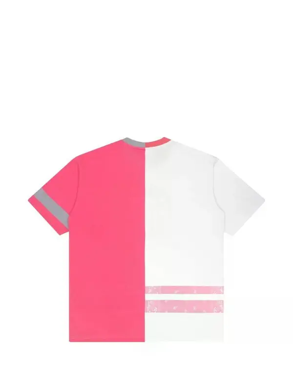 AAPE BY *A BATHING APE Panelled Logo-print T-shirt