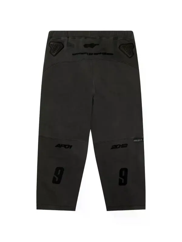 AAPE BY *A BATHING APE Moonface Logo-patch Track Pants
