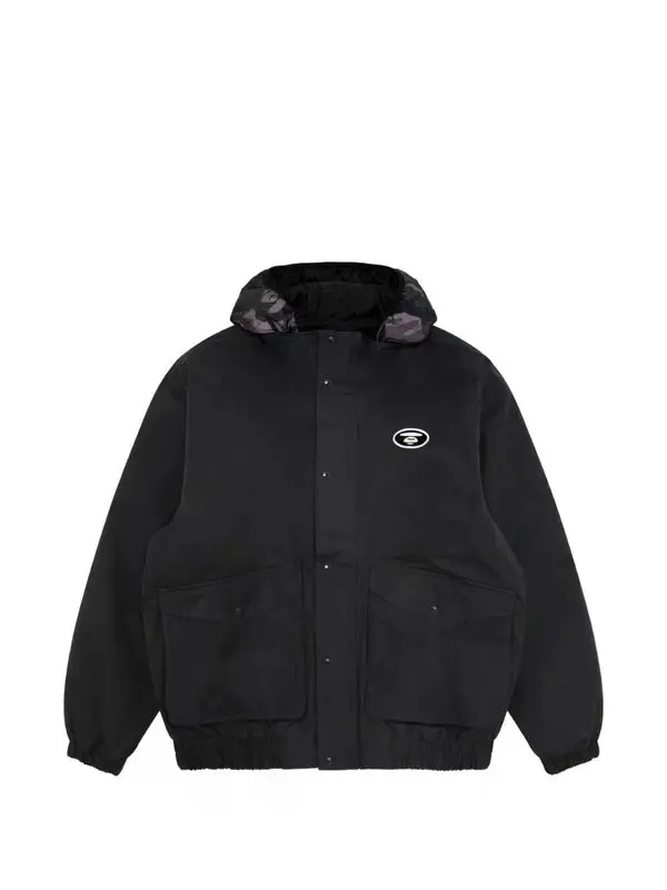 AAPE BY *A BATHING APE Moonface-patch Hooded Jacket