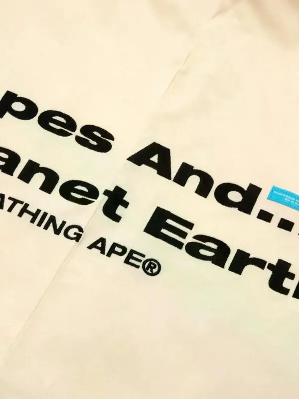 AAPE BY *A BATHING APE Moonface Logo-patch T-shirt
