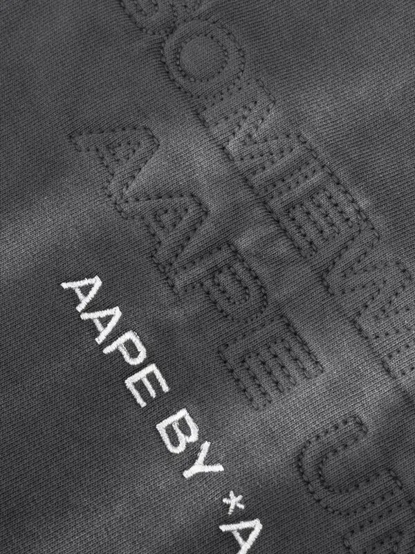 AAPE BY *A BATHING APE Embroidered Tie-dye Sweatshirt