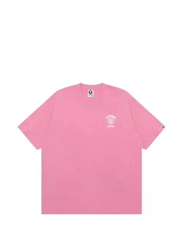 AAPE BY *A BATHING APE Moonface Heart Logo T-shirt