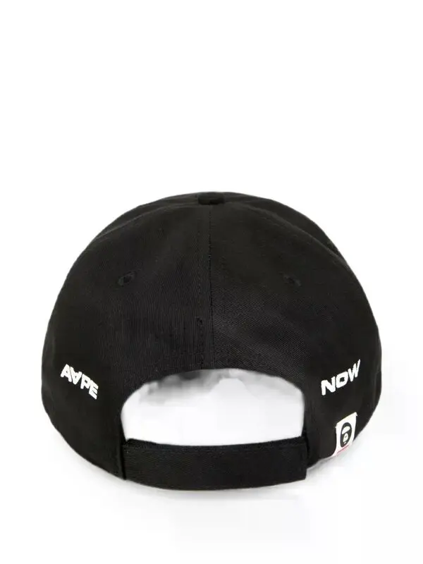 AAPE BY *A BATHING APE Clover Moonface Logo Cap