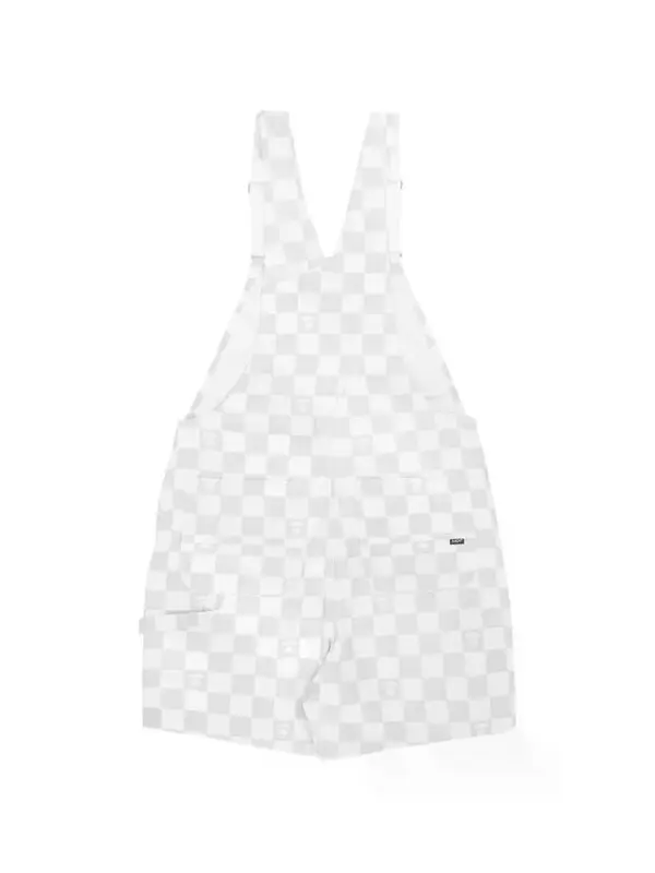 AAPE BY *A BATHING APE Moonface Checked Dungarees
