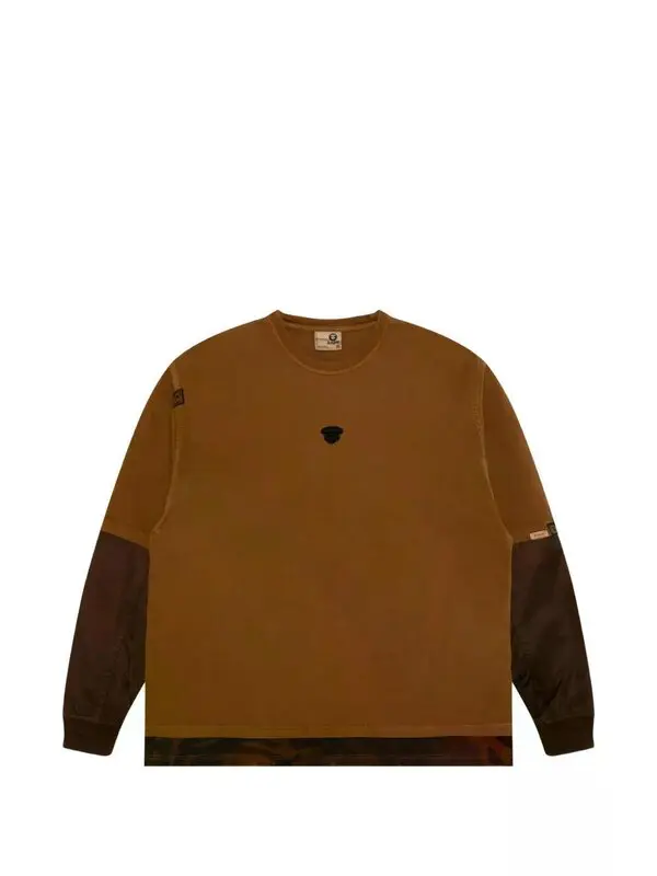 AAPE BY *A BATHING APE Moonface Logo T-shirt