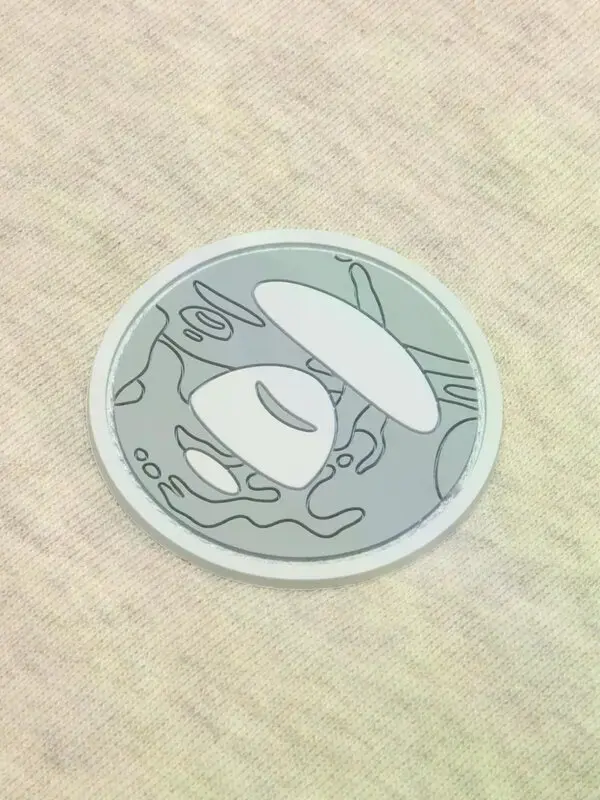 AAPE BY *A BATHING APE Moonface Patch Zip-up Hoodie