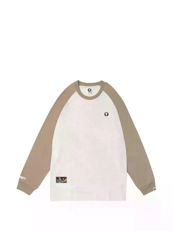 AAPE BY *A BATHING APE Moonface-patch Sweatshirt