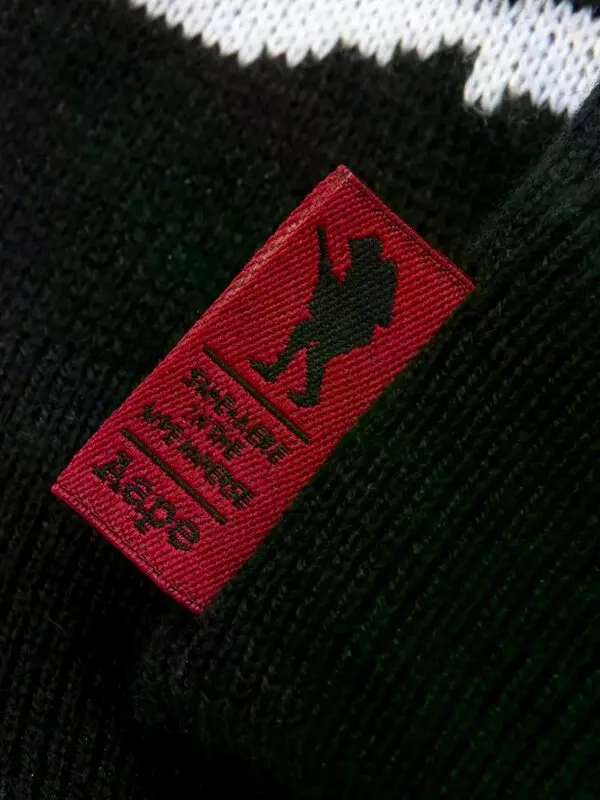 AAPE BY *A BATHING APE Fringed Beanie Hat