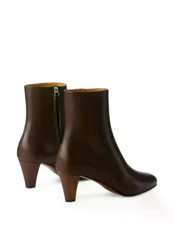 Ralph Lauren Bernice Leather Ankle Boots