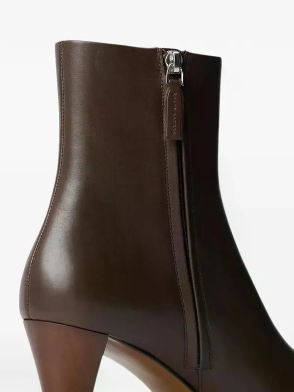 Ralph Lauren Bernice Leather Ankle Boots