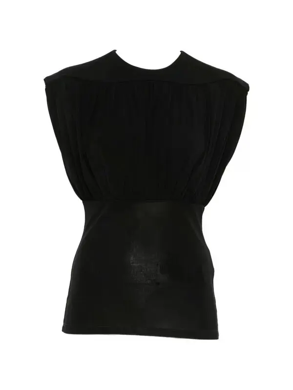 ANINE BING Sleeveless Top - Black