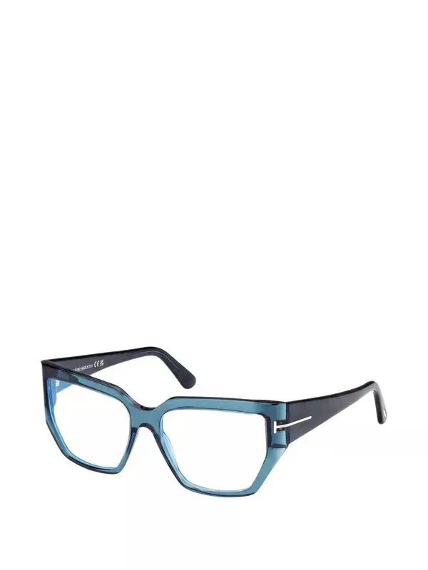 TOM FORD Geometric Frame Eyeglasses