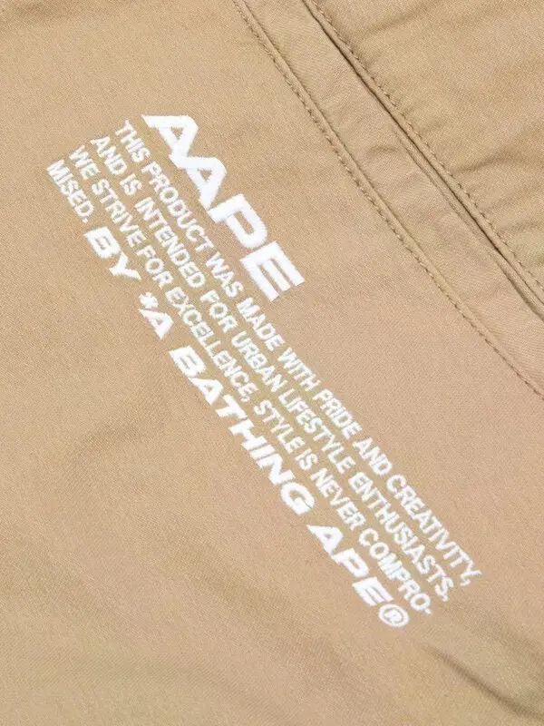 AAPE BY *A BATHING APE Moonface Tapered Trousers