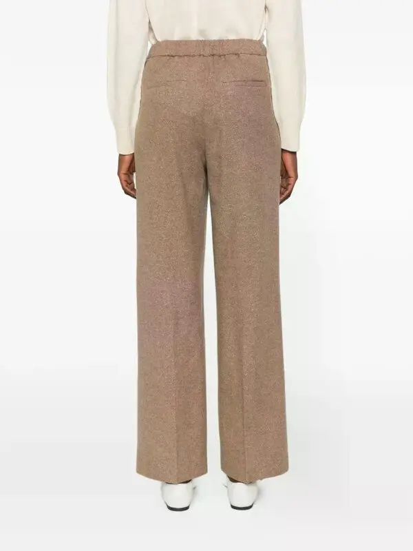 Peserico Drawstring Wide-leg Trousers