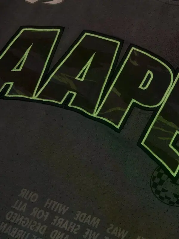 AAPE BY *A BATHING APE Moonface Fancy Logo T-shirt