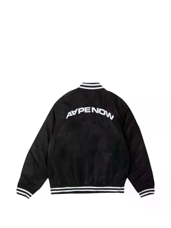 AAPE BY *A BATHING APE Moonface Patch Bomber Jacket