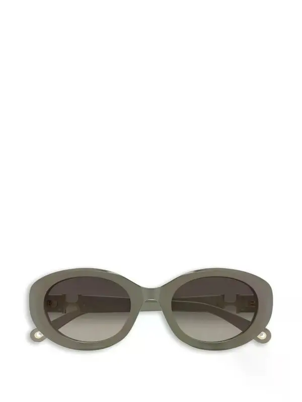 Chloé Oval Frame Sunglasses