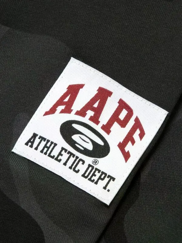 AAPE BY *A BATHING APE Moonface Camouflage-print Shorts