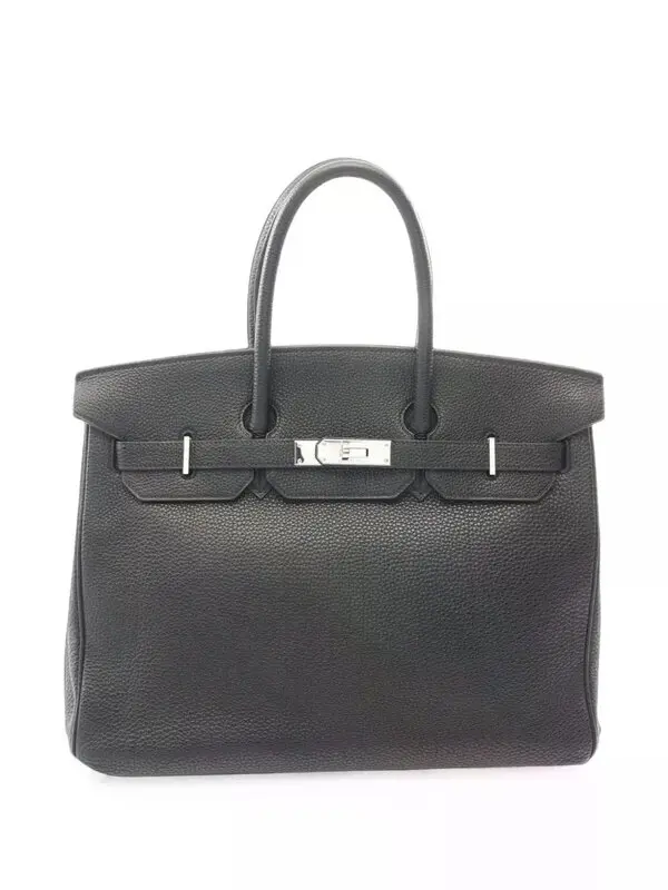 Hermès 2003 Togo Birkin Retourne 35 Handbag