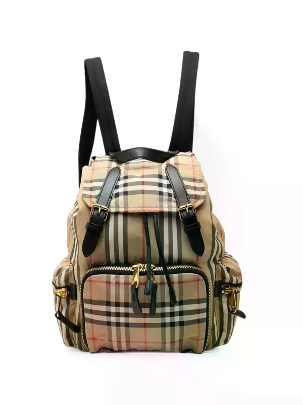 Burberry 2000-2017 House Check Canvas Backpack