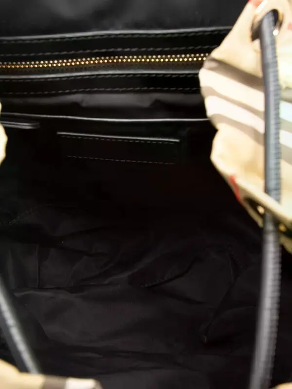 Burberry 2000-2017 House Check Canvas Backpack