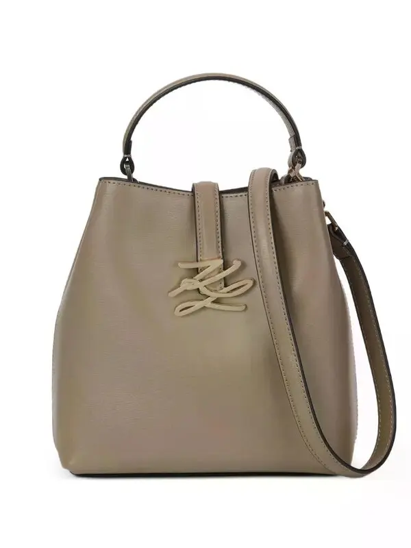 Karl Lagerfeld K/autograph Bucket Bag - Grey