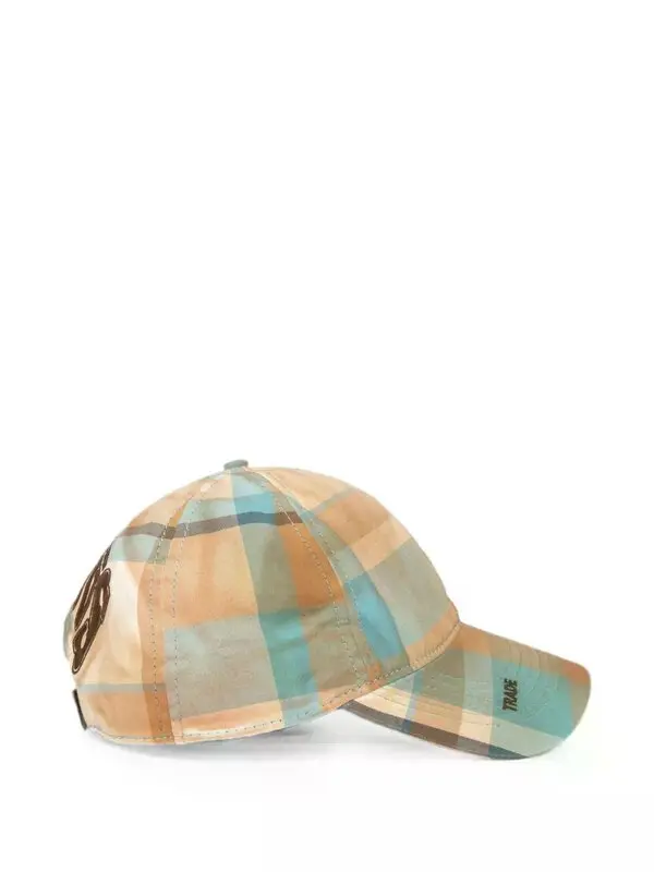 AAPE BY *A BATHING APE Cotton Check Baseball Cap
