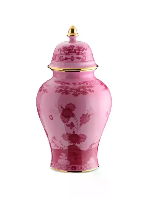 GINORI 1735 Large Oriente Italiano-motif Vase - Pink