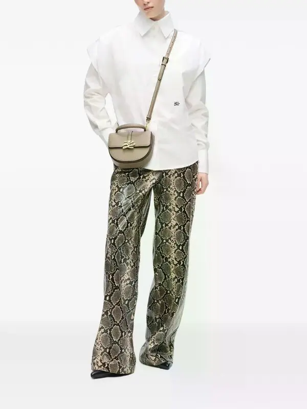 Karl Lagerfeld K/autograph Drop Cross Body Top-handle Bag