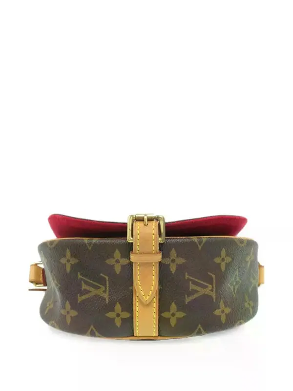 LOUIS VUITTON 2004 Monogram Sac Tambourine Crossbody Bag