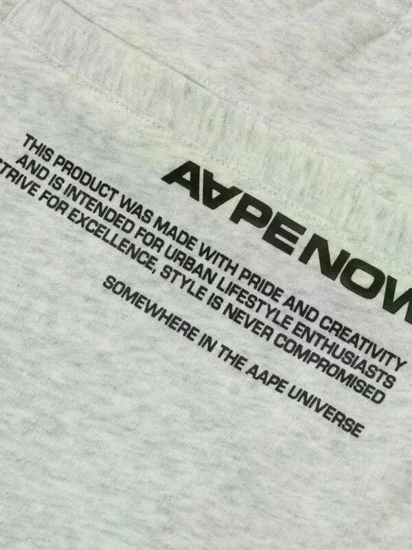 AAPE BY *A BATHING APE Logo-patch Cargo Shorts