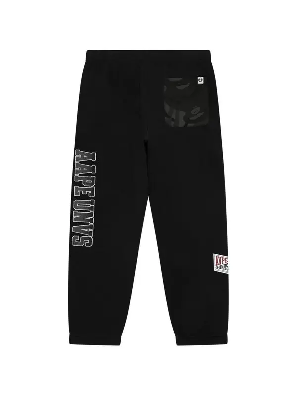 AAPE BY *A BATHING APE Moonface Logo Track Pants