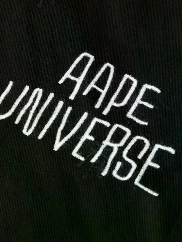 AAPE BY *A BATHING APE Moonface Logo-embroidered Shorts