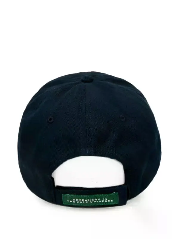 AAPE BY *A BATHING APE Moonface-embroidery Baseball Cap