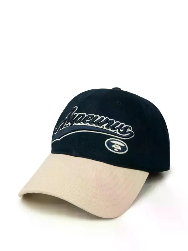 AAPE BY *A BATHING APE Moonface-embroidery Baseball Cap - Blue