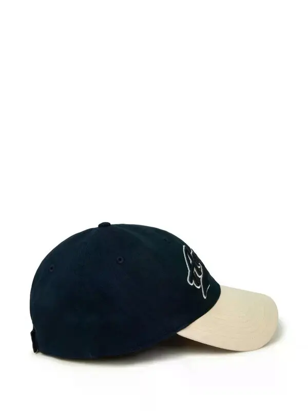 AAPE BY *A BATHING APE Moonface Embroidery Baseball Cap - Blue