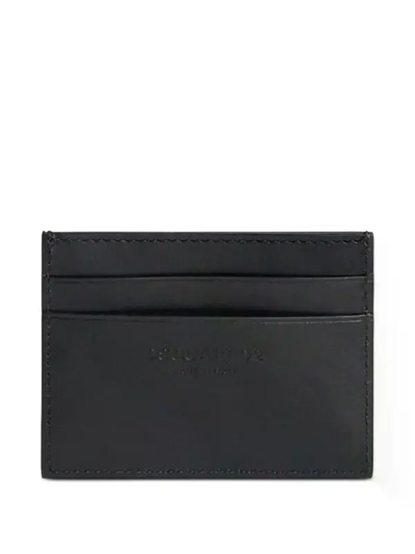 Dsquared2 Logo-plaque Leather Card Holder