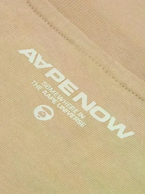AAPE BY *A BATHING APE Moonface Embroidered T-shirt