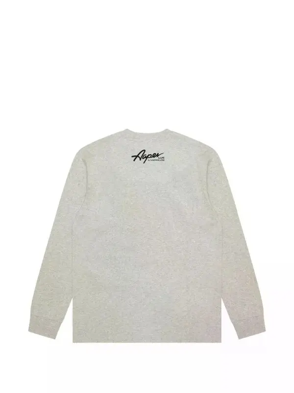 AAPE BY *A BATHING APE Graphic-print Long-sleeve T-shirt