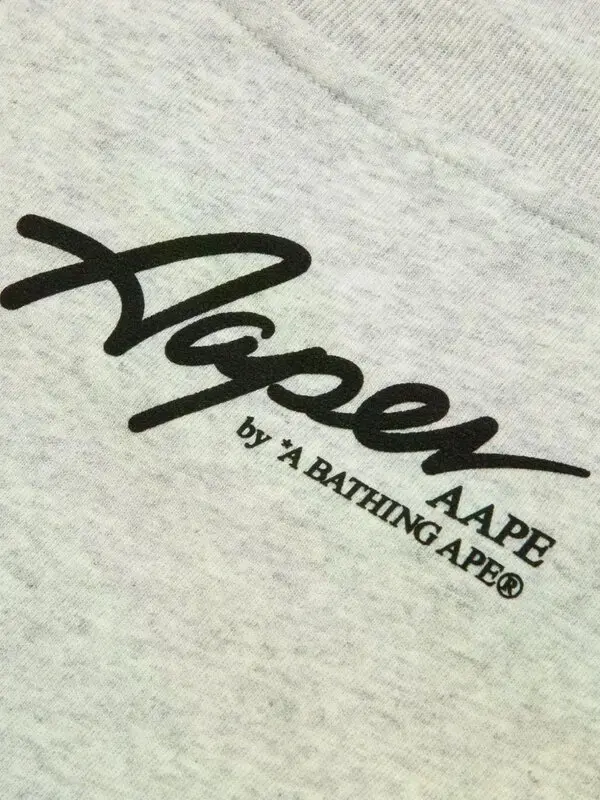 AAPE BY *A BATHING APE Graphic-print Long-sleeve T-shirt